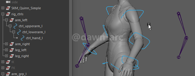 [Maya]Rigging 08 - IK FK Switch